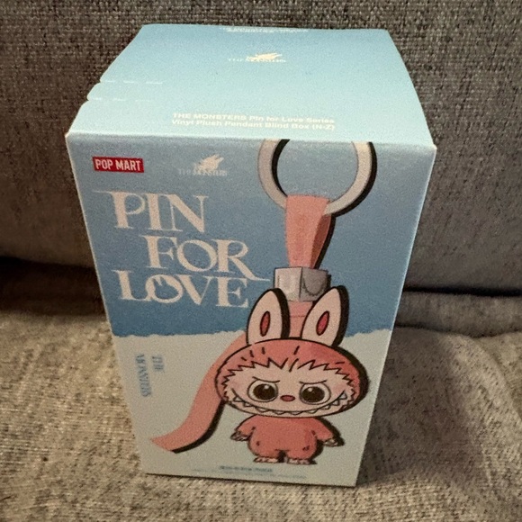 POP MART | Toys | Pop Mart Labubu Pin For Love Yellow P | Poshmark